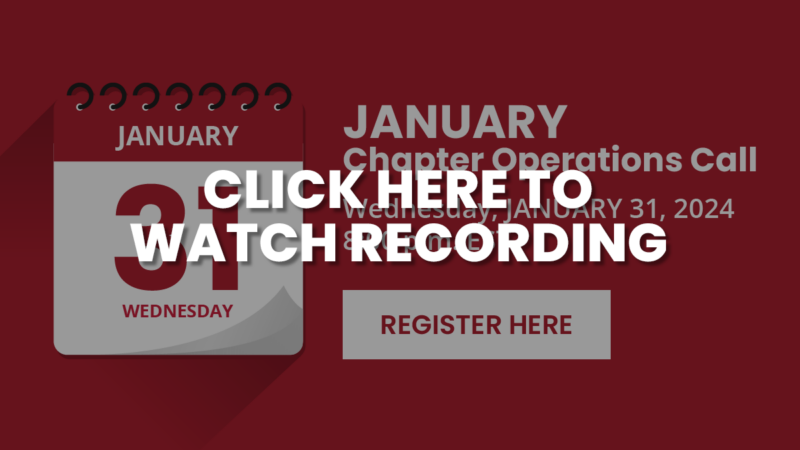 Chapter Operations Calls - Phi Kappa Psi Fraternity